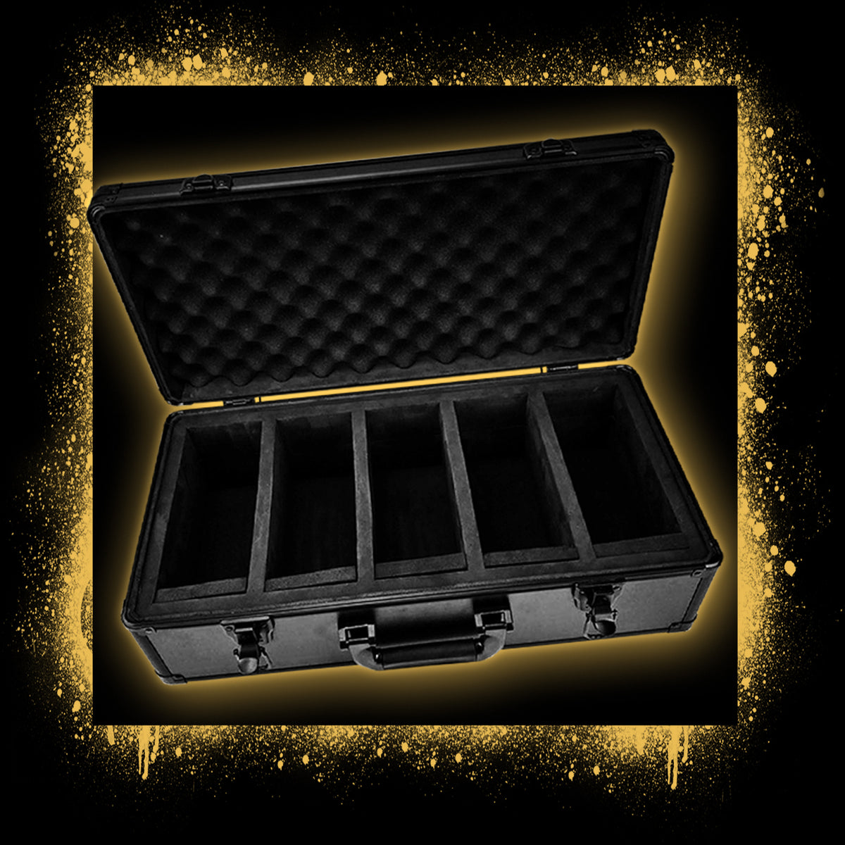 5-Row Blue Graded Card Case | Lockable Slab Storage – Card Vault USA ...